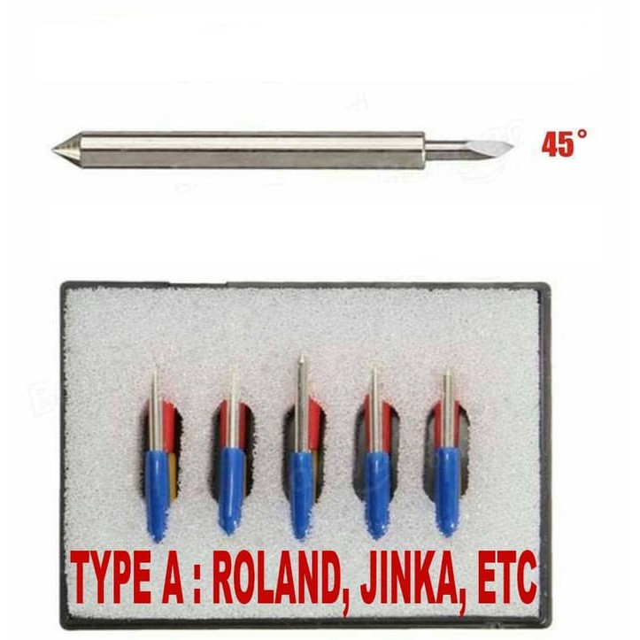 Jual Mata Pisau Cutting Sticker Import Premium untuk Roland/Jinka/Teneth/Rhinotec/Redsail/Copam ...