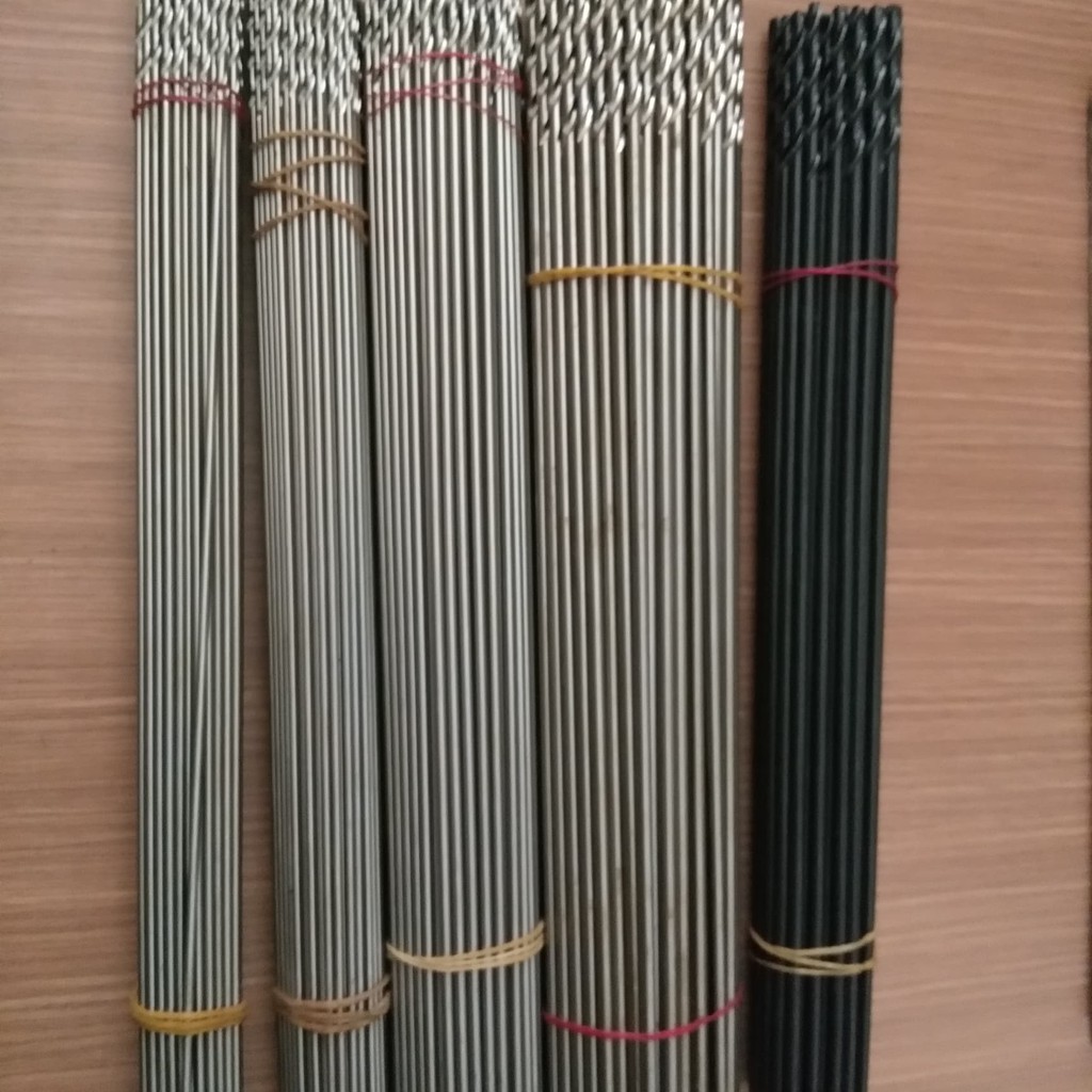 Jual Mata bor besi panjang LONG 30cm diameter 2.5mm 3.0mm 4.0mm panjang ...