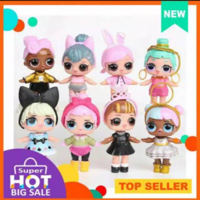 Jual Boneka Lol Layer Of Surprise Inside Mini Figure/ ACTION FIGURE LOL ...
