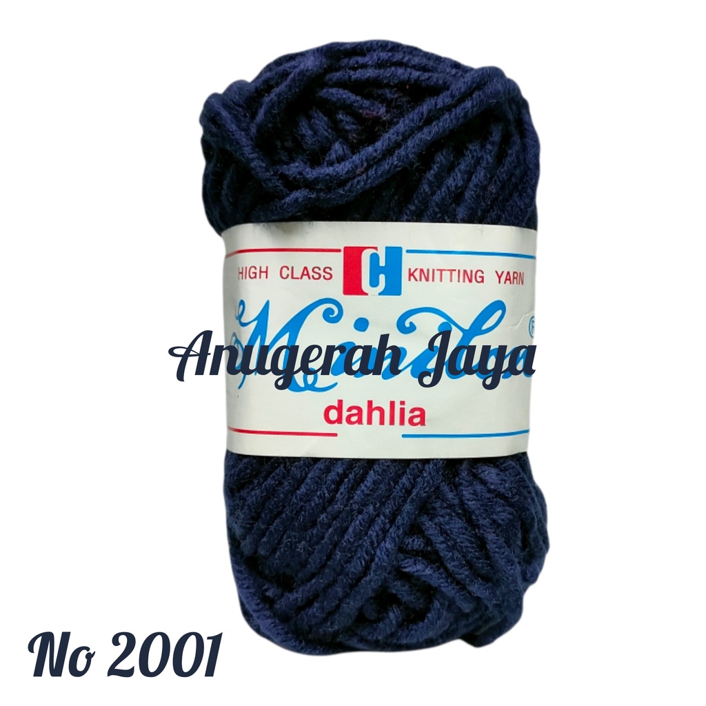 Jual Benang Wol Besar / Benang Minilon no 2001 Biru Tua | Shopee Indonesia