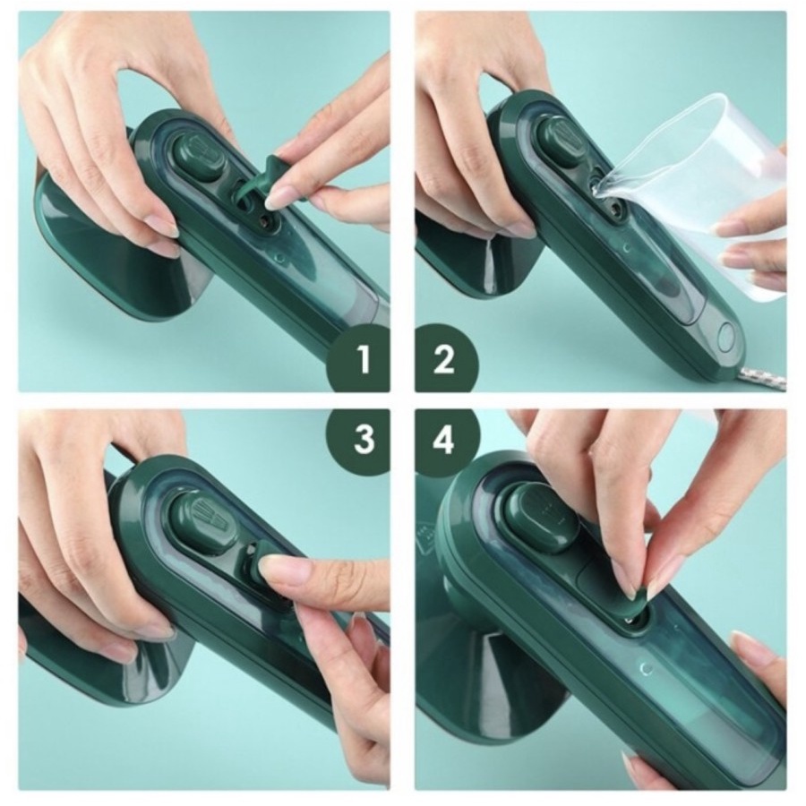 Jual Setrika Uap Portable Travel Sederhana 360 Derajat Setrika Uap Mini ...