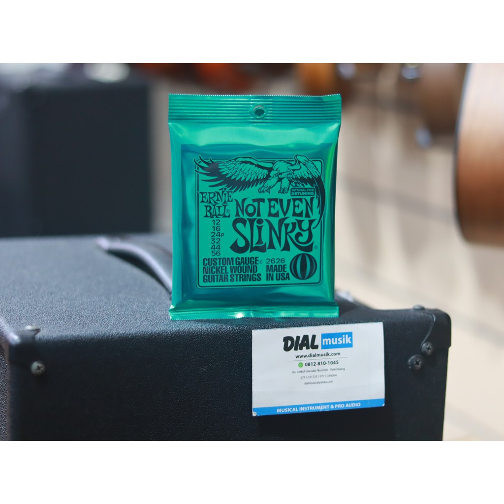 Jual Ernie Ball 2626 - Senar Gitar Elektrik Ernie Ball 012-56 | Shopee ...