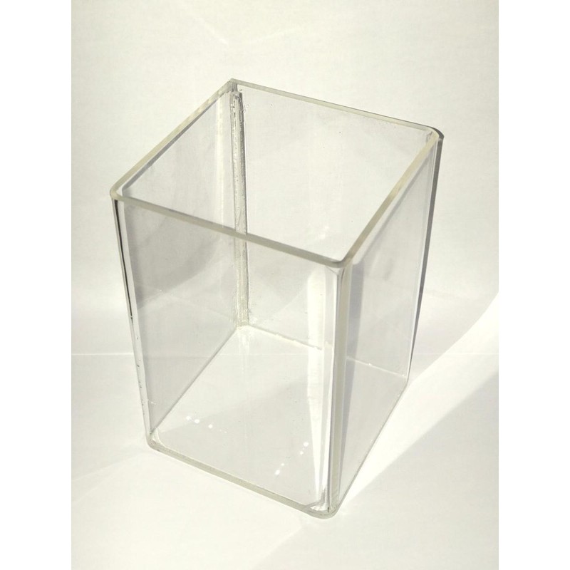 Jual AKRILIK/SOLITAIRE CUPANG FULL BENDING AKRILIK 3mm 10x10x15 ...