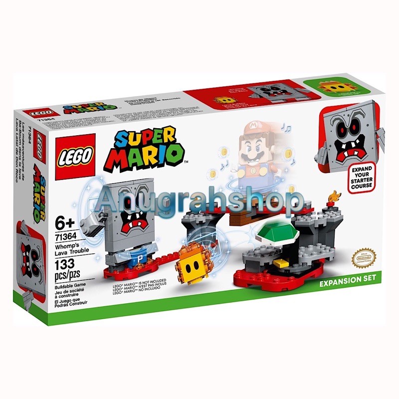 Jual LEGO 71364 SUPER MARIO Whomp’s Lava Trouble | Shopee Indonesia