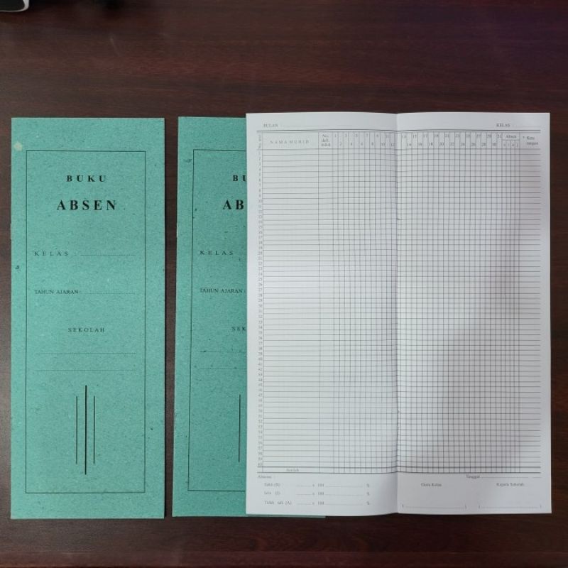 Jual Buku Absen Siswa Buku Absen Shopee Indonesia 