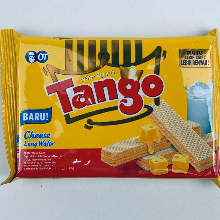 Jual TANGO WAFER RENYAH/RASA CHEESE LONG WAFER 47g | Shopee Indonesia