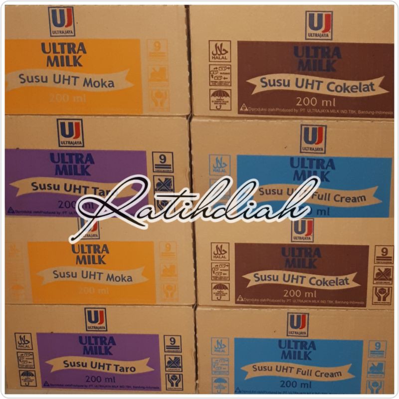 Jual SUSU ULTRA UHT KARTON 200 ML | Shopee Indonesia