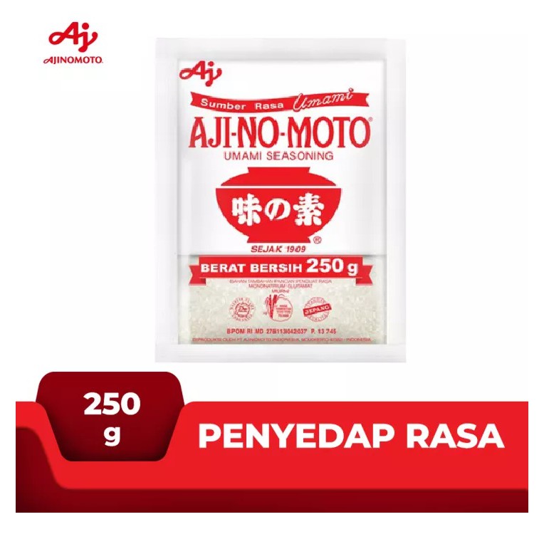 Jual Ajinomoto Penyedap Rasa 90 gr / 250 gr | Shopee Indonesia