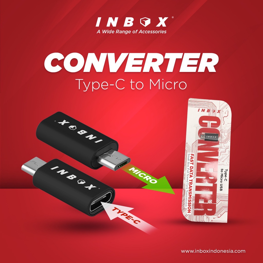 Jual INBOX OTG Type C To Micro Adapter Converter Connector | Shopee ...