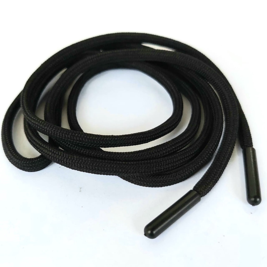 Jual Tali Hoodie Premium Tali Celana Hitam Polyester Aglet Premium ...