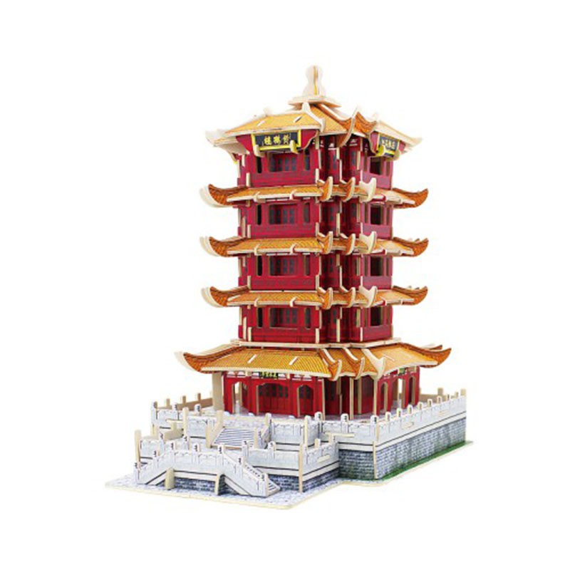 Jual ROBOTIME JZ151 YELLOW CRANE TOWER | Shopee Indonesia