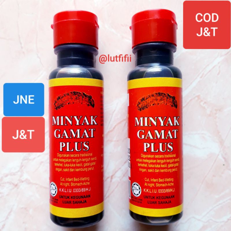 Jual Minyak Gamat urut Gosok Pijat Kusuk Pijit Massage Oil Emas Plus ...