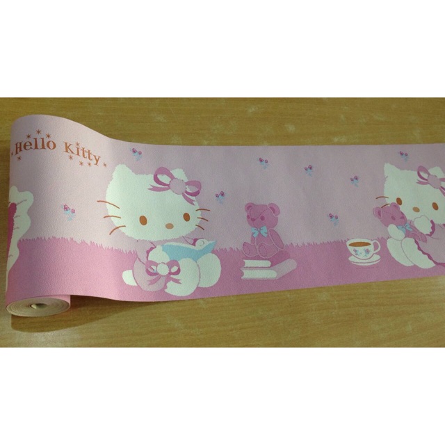 Jual Wallpaper border hellokitty sanrio | Shopee Indonesia
