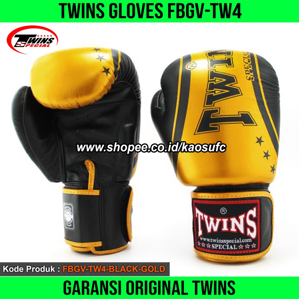 Jual Sarung Tinju Boxing Twins FBGV-TW4, Glove Tinju Twins, Sarung ...