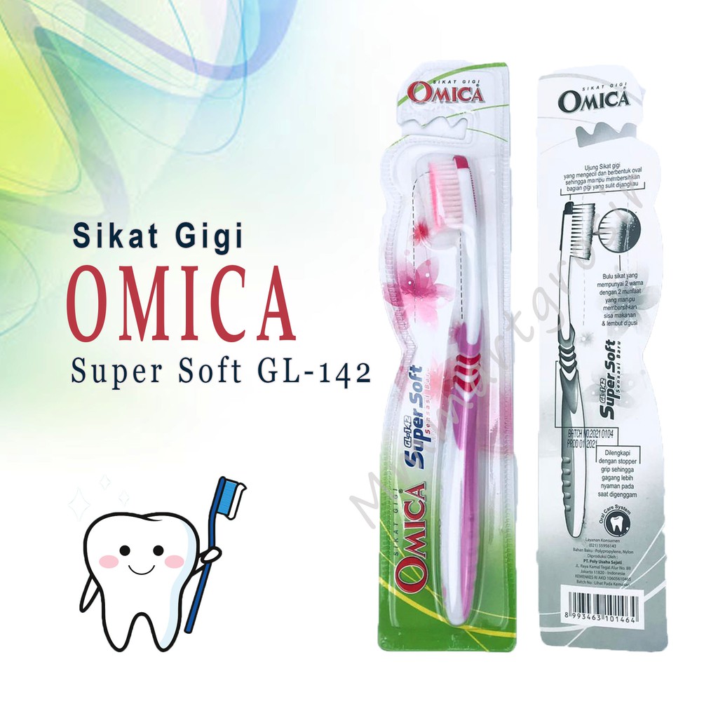 Jual Omica / Sikat Gigi Super Soft / GL-142 | Shopee Indonesia