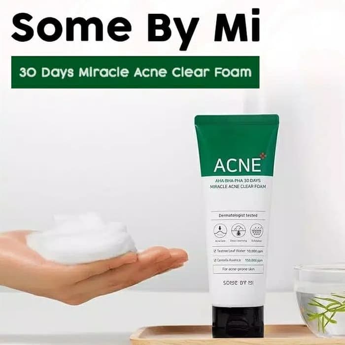 Jual SOMEBYMI ACNE AHA BHA PHA 30 Days Miracle Acne Clear Foam | Shopee ...
