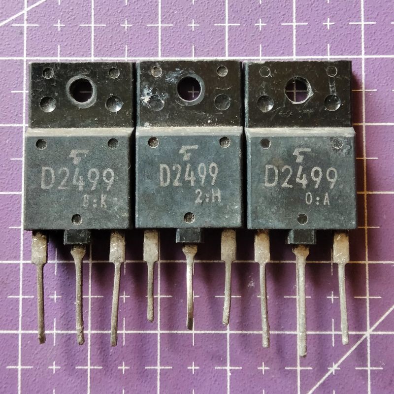 Jual D2499 TRANSISTOR HORISONTAL D 2499 Original Horizontal | Shopee ...