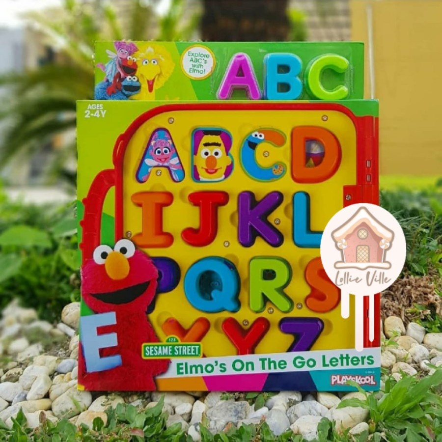 Jual Sesame Street Elmo On the Go Letters | Shopee Indonesia
