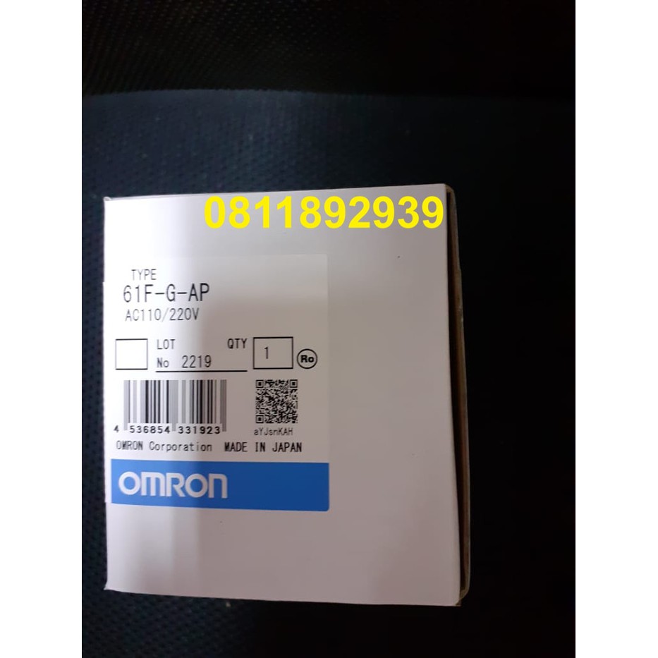 Jual Water Level Control Relay WLC OMRON 61F-G-AP 61F-11 Floatless ...