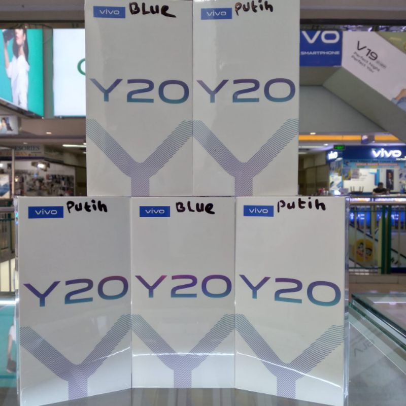Jual VIVO Y20 3/64GB & Y20 2021 4/64Gb - GRS RESMI VIVO 1THN - BLUE DAN ...