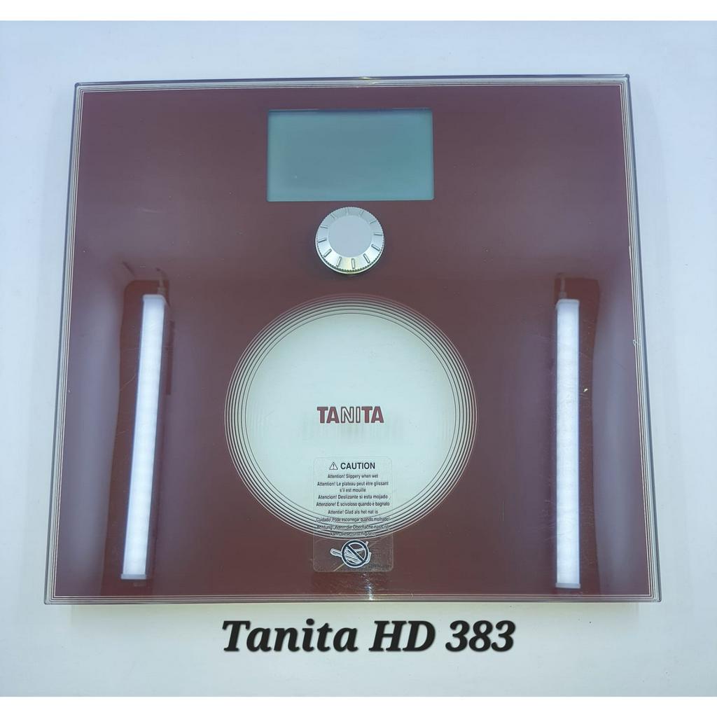 Jual Timbangan Digital Kaca Bathroom Tanita HD-383 | Shopee Indonesia