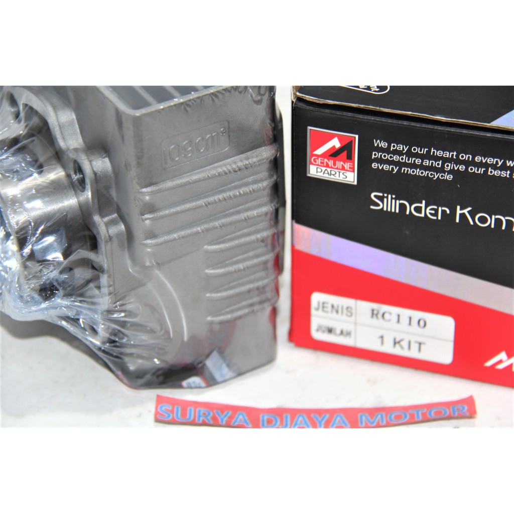 Jual Block Blok Cylinder Silinder Kit Piston Seher Seker Rc 110 Rc110 Krystal Crystal Tornado ...