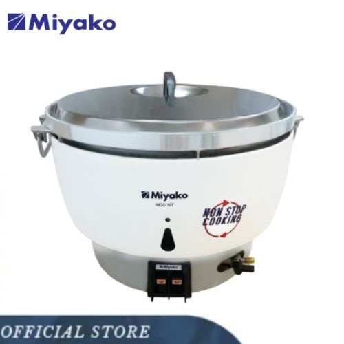 Jual Gas Rice Cooker Miyako MGC10T –10 Liter LPG Miyako cookware ...