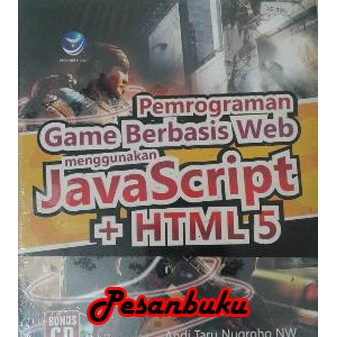 Jual Buku Pemrograman Game Berbasis Web Menggunakan JavaScript + HTML 5 ...