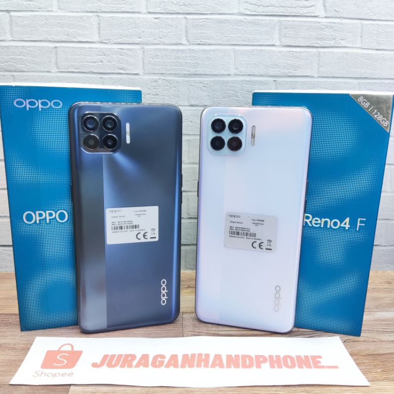 Jual Oppo Reno 4F 8/128 GB HP Second Seken Bekas Fullset Batangan ...