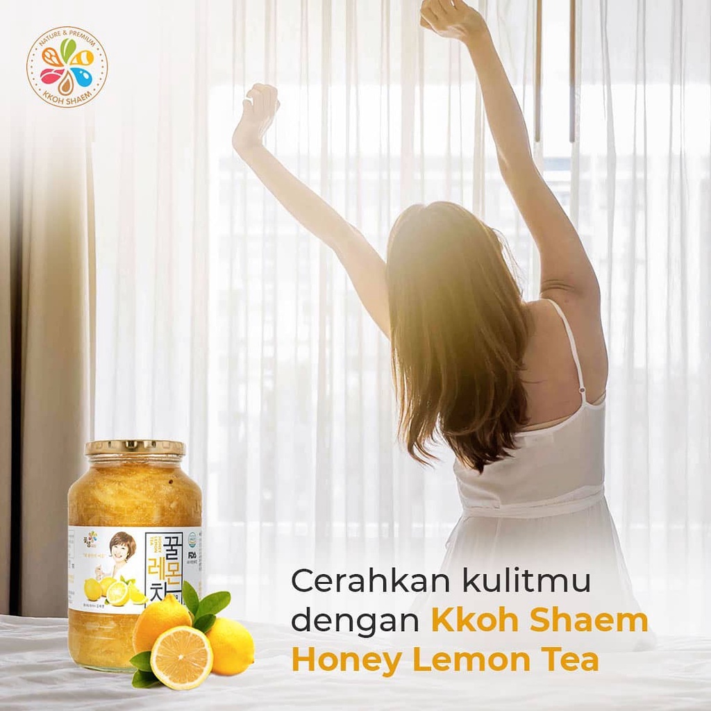 Jual KKOH SHAEM Honey Lemon Tea 1 Kg (Made in Korea) | Shopee Indonesia