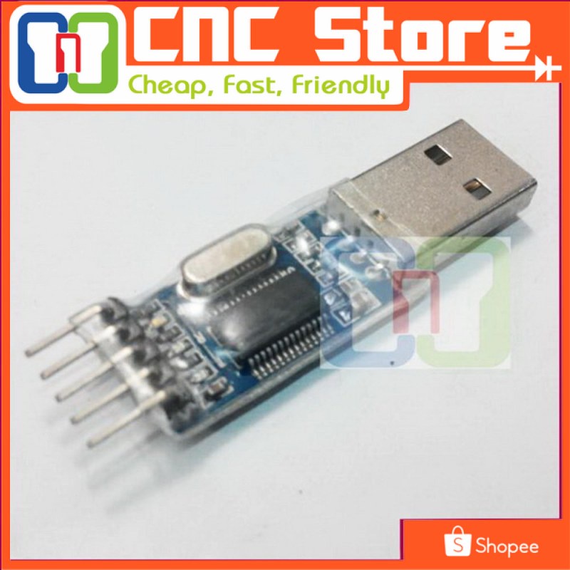 Jual [BRD-0006] PL2303 PL2303HX USB TO TTL SERIAL CONVERTER MODULE ...