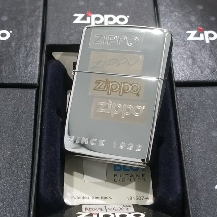Jual ZIPPO LIGHTER / MANCIS KOREK API ORIGINAL - ZIPPO CHROME GENERATIONS | Shopee Indonesia