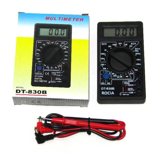 Jual Digital Multimeter DT830D&psig sudah sama batrainya Avometer digital multimeter digital DT ...