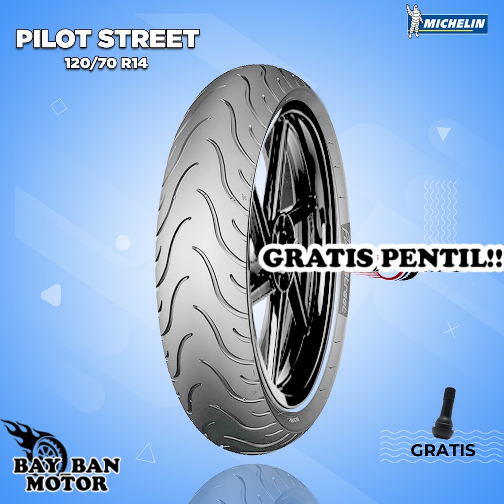 Jual Ban Belakang Motor HONDA PCX // MICHELIN PILOT STREET 120/70 Ring ...