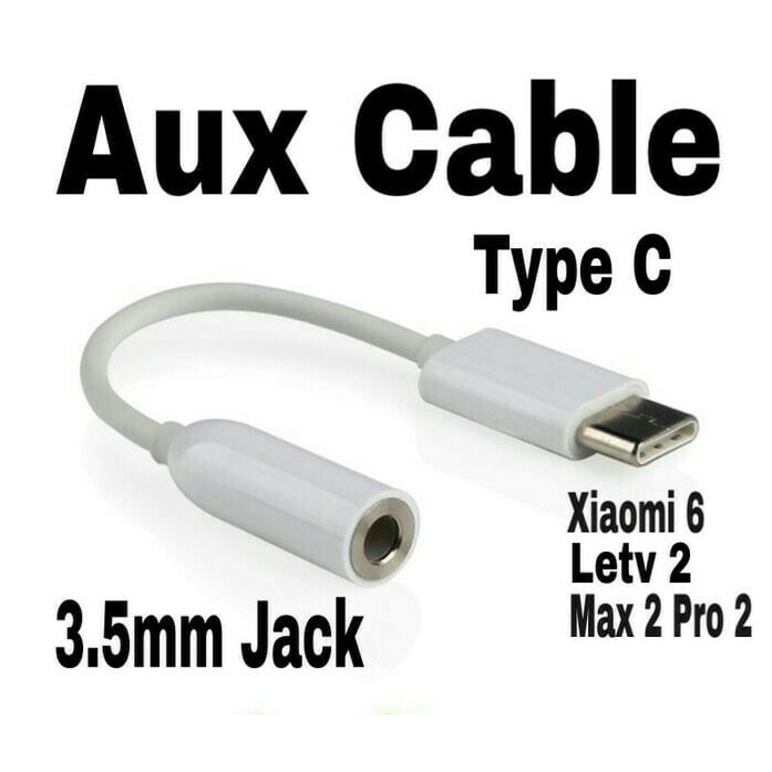 Jual Kabel audio aux TYPE-C Audio Kabel Jack 3.5mm Adapter | Shopee ...