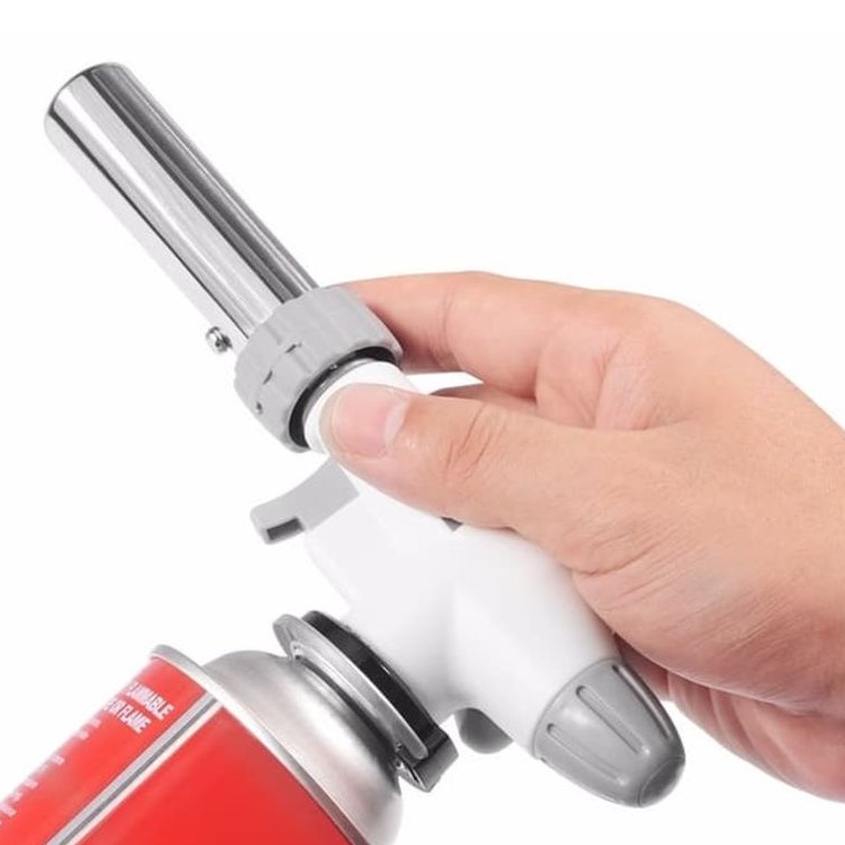 Jual Kepala Portable Gas Torch Flame gun Las Butane Blow Torch Api Jet ...