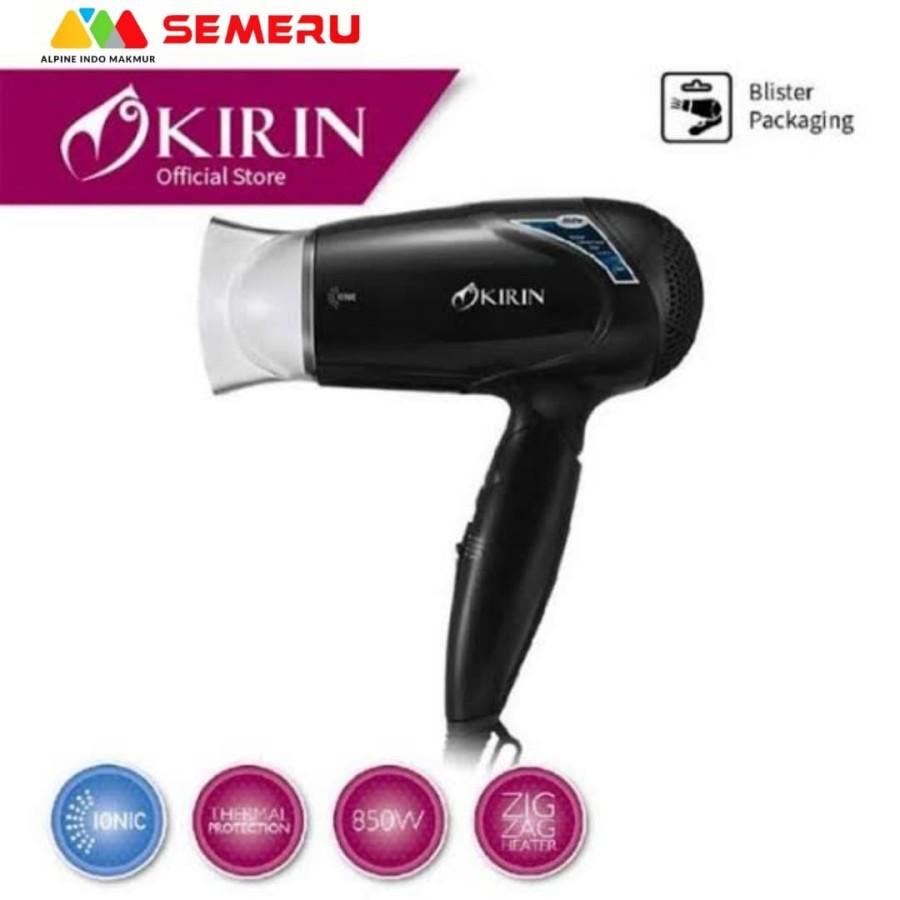 Jual KIRIN Hair Dryer KHD-850 | Shopee Indonesia