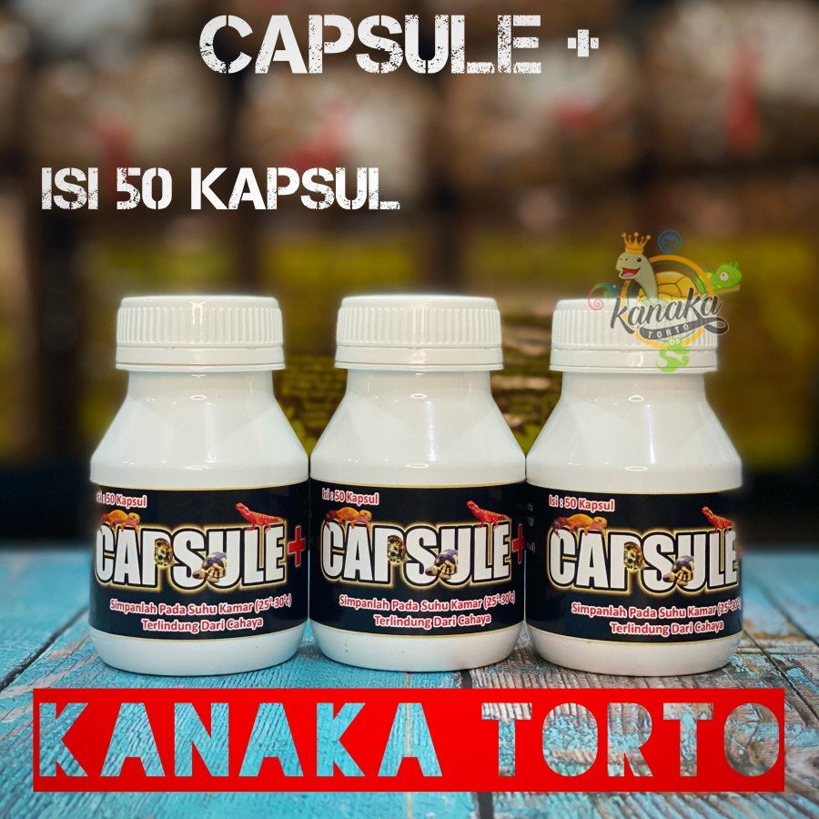 Jual Capsule Plus Harga Per Kapsul Obat Reptile Torto Lemas Sakit ...
