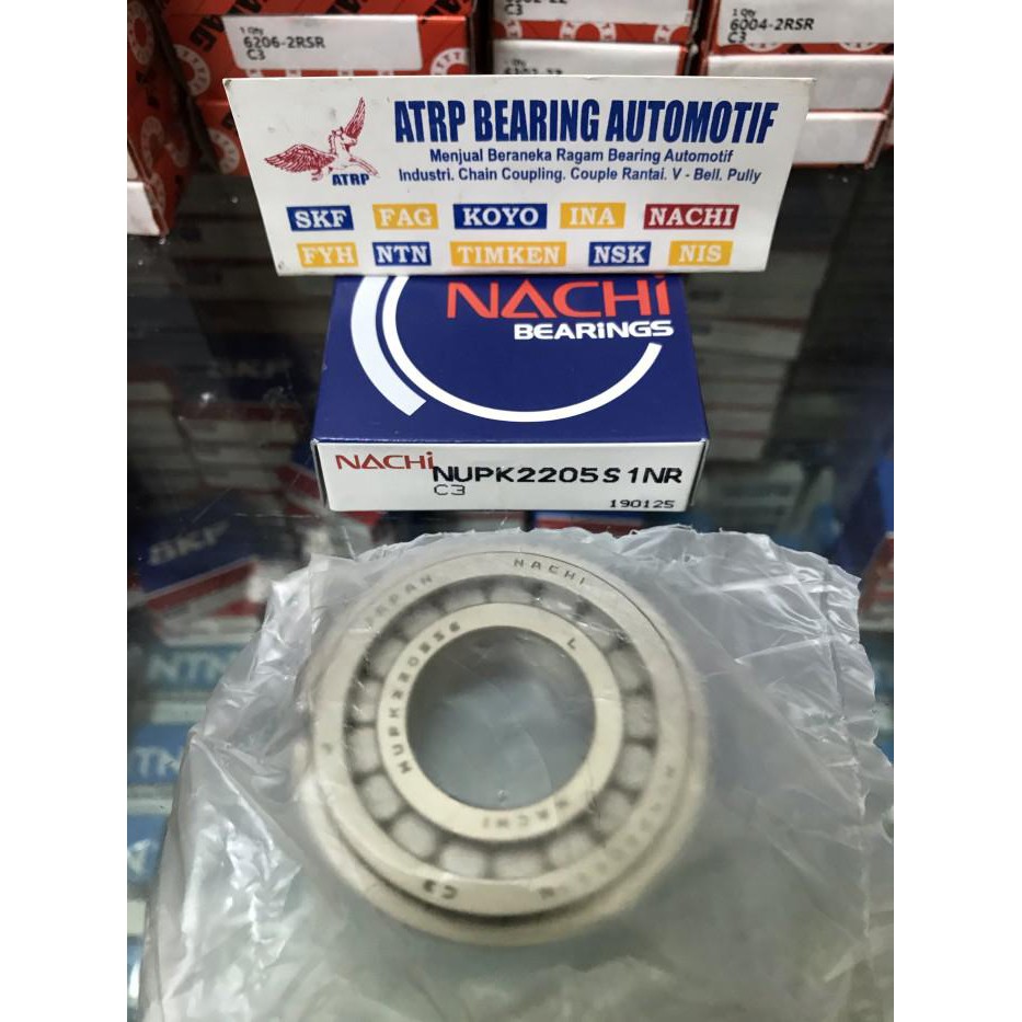 Jual Eir | Bearing Tranmisi Totota Mitsubishi Nupk 2205 S1 Nr C3 Nachi ...