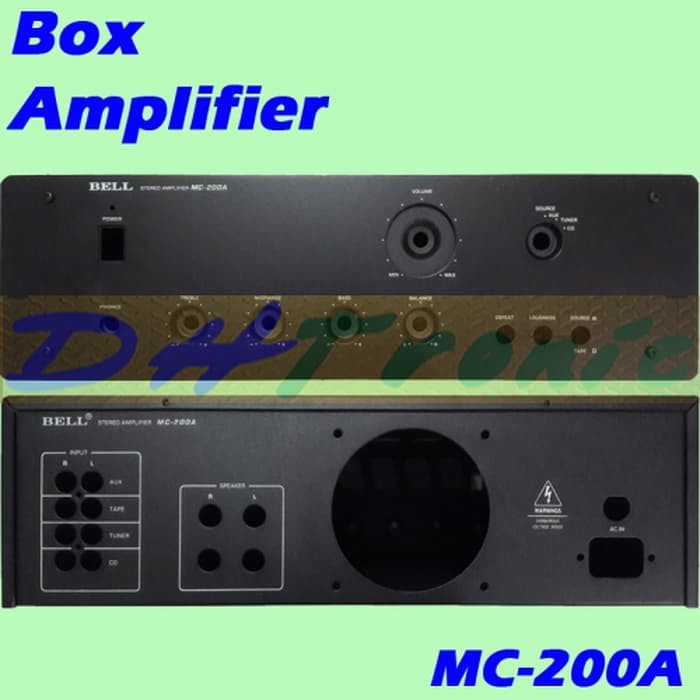 Jual Box Power Amplifier MC-200A Box BELL MC200A M-200A Box Audio Sound System BELL M200 M-200 ...