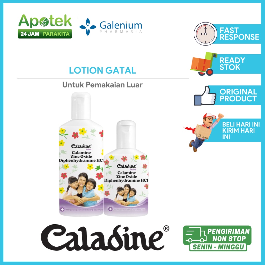 Jual Caladine Lotion/Cair untuk mengatasi rasa gatal di kulit akibat ...