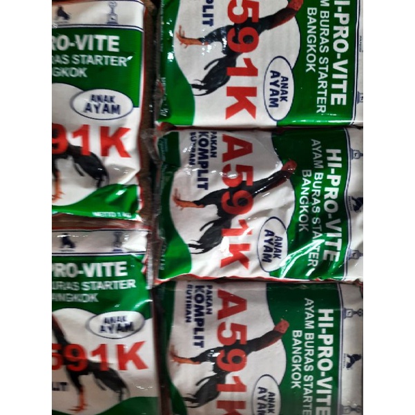 Jual Makanan Pakan Pur Voer Anak Ayam Hi Pro Vite 591K 591-K A591K 1 Kg ...