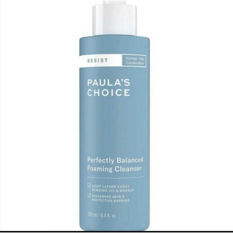 Jual PAULA'S CHOICE PERFECTLY BALANCE FOAMING CLEANSER | Shopee Indonesia