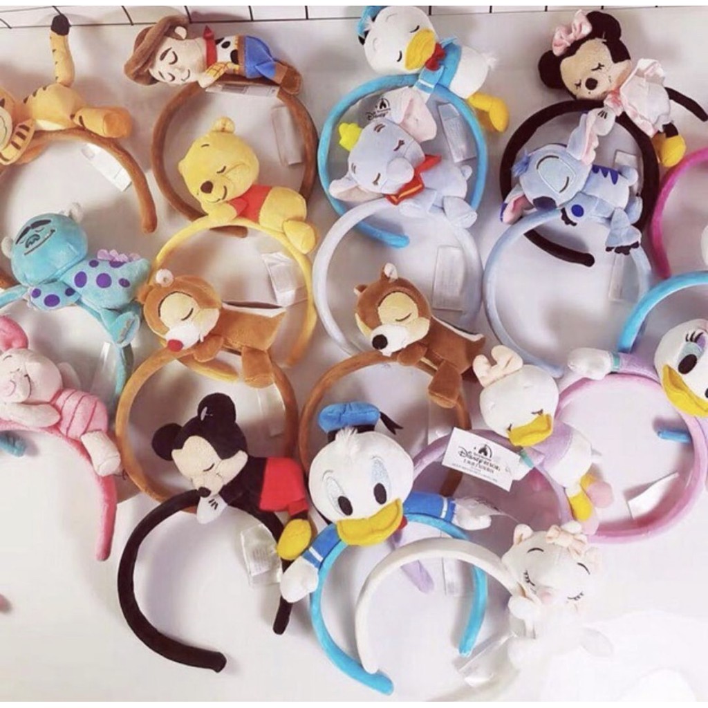 Jual BANDO HEADBAND HAIRBAND DISNEYLAND LOTSO STITCH SULLEY MICKEY ...