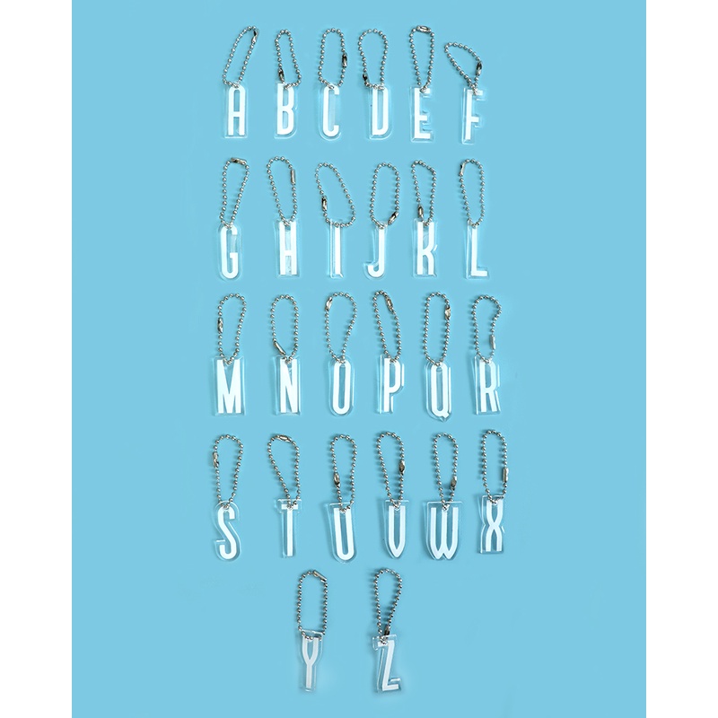 Jual Stroberi Trans Alphabet Keychain New A-M | Shopee Indonesia