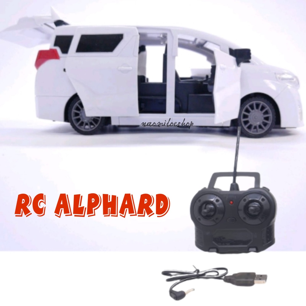 Jual Mainan Mobil Alphard Mobil Remote Control Alphard Bisa Buka Tutup ...