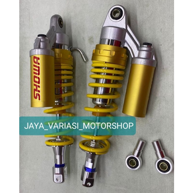 Jual Shockbreaker Shock Double Tabung Atas Showa Non Stell 320mm 340mm ...