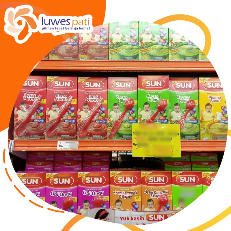 Jual SUN BUBUR SEREAL SUSU (6bulan+) 120gr | Shopee Indonesia