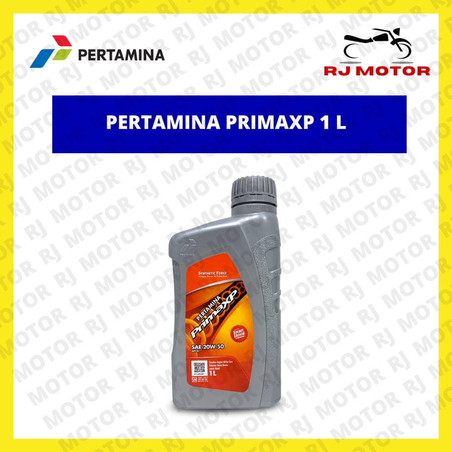 Jual OLI PERTAMINA PRIMA XP SAE 20W 50 1 LITER OLI MOTOR ASLI PERTAMINA ...