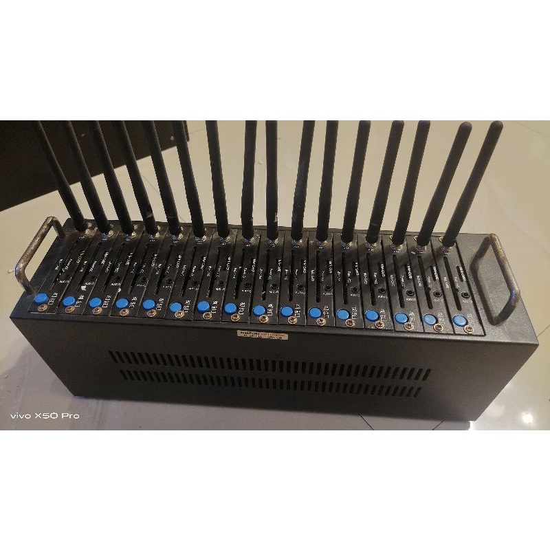 Jual modem pool 16 port second | Shopee Indonesia